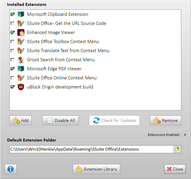 The Best Free V3 Browser Extension Library - SSuite Office Software ...